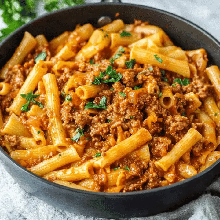 One Pot Beef Ragu Pasta Recipe - katyrecipes.com