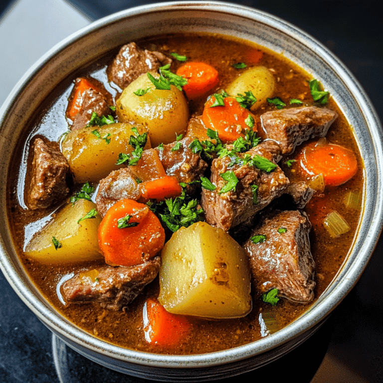 Old Fashioned Beef Stew Recipe - katyrecipes.com