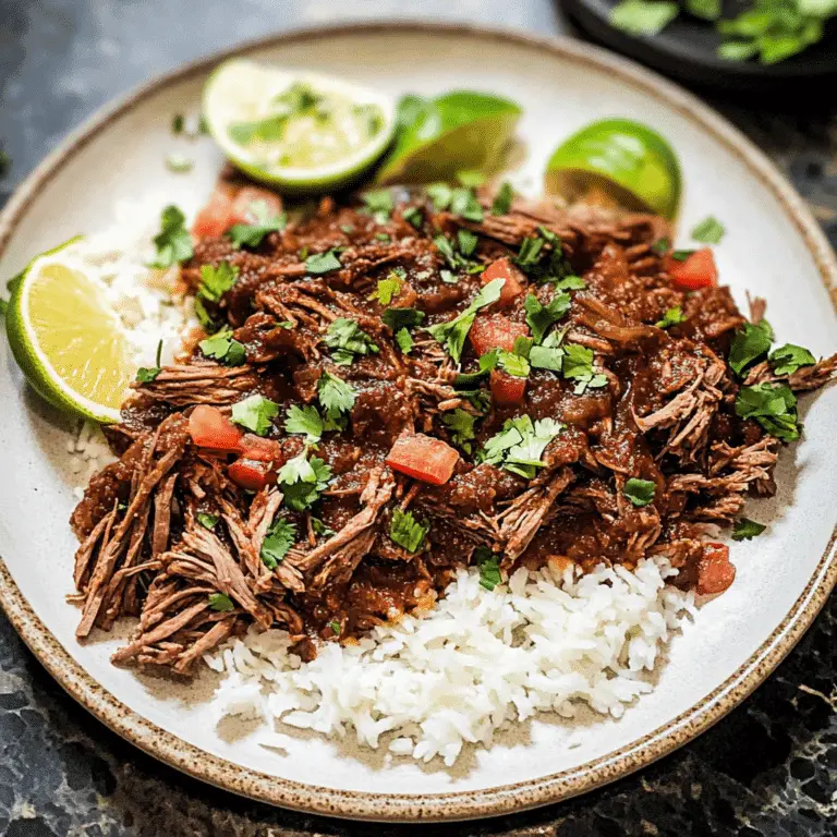 Slow Cooker Beef Machaca Recipe - katyrecipes.com