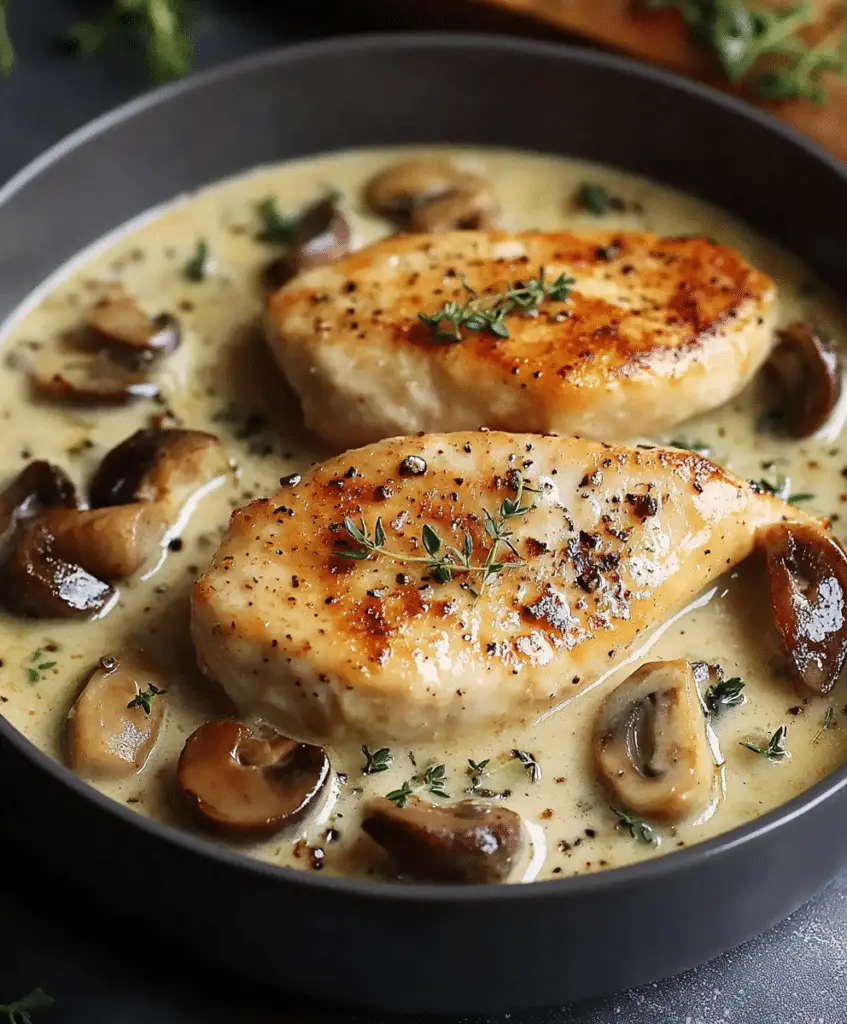 Creamy Chicken Diane Recipe - katyrecipes.com