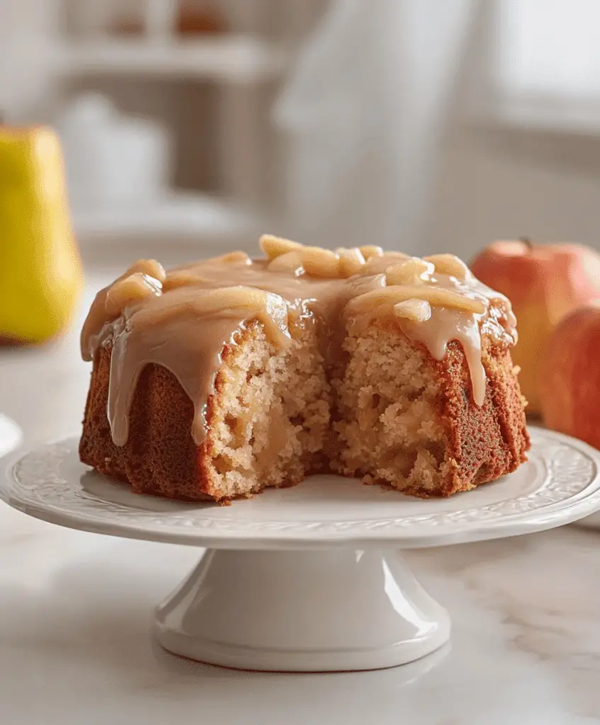 Apple Dapple Cake Recipe - katyrecipes.com