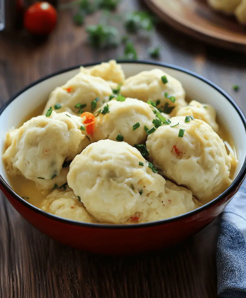 Easy Bisquick Dumplings Recipe - katyrecipes.com