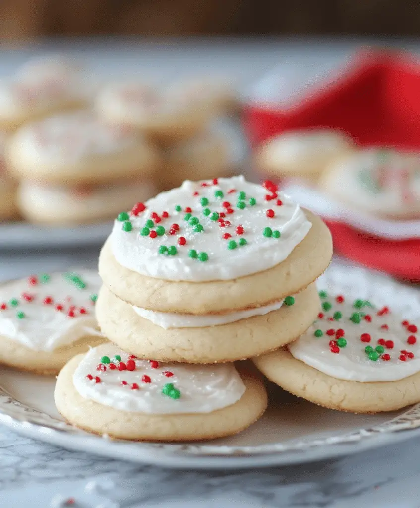 Grandma’s Sour Cream Sugar Cookies Recipe - katyrecipes.com