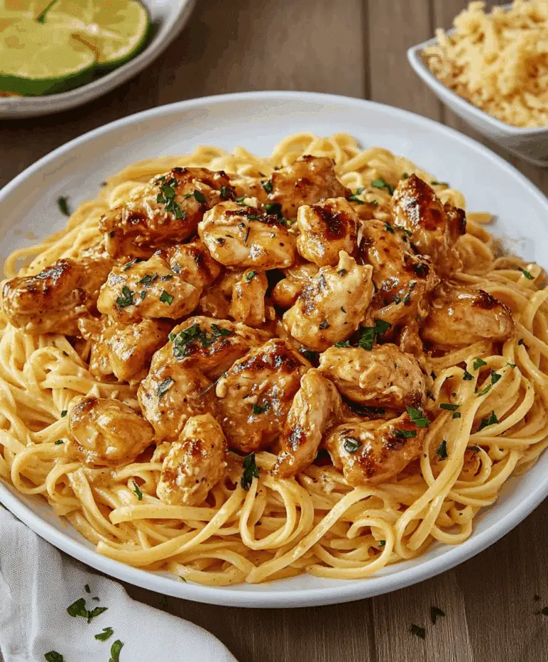 Cowboy Butter Chicken Linguine Recipe - katyrecipes.com